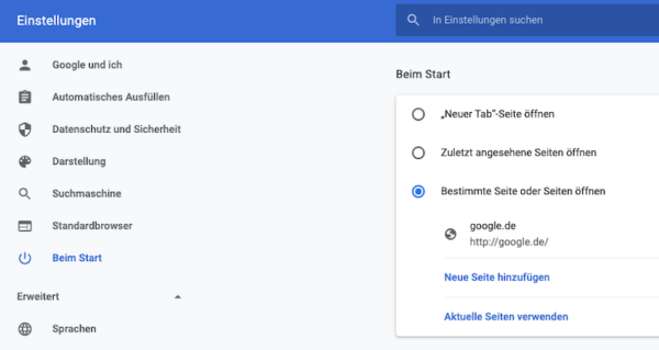 Startseite im Browser einrichten – Die Digitaloma – Wiebke Rettig